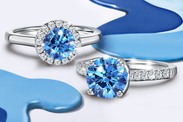 For True Blue Romantics: A Ring As Unique As Your Love Story – Love & Co.