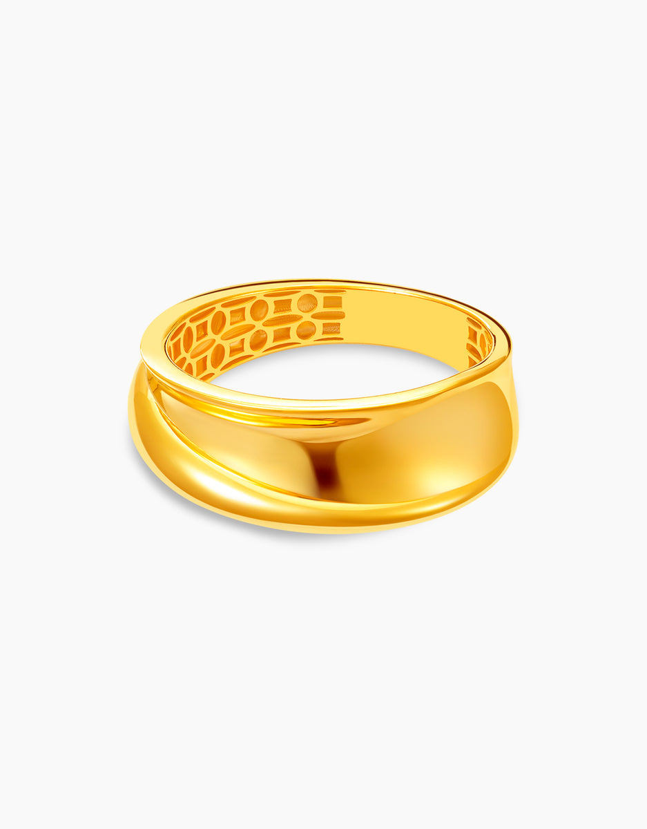 LVC MOD22 Adamantine Forte Gold Ring – Love & Co.