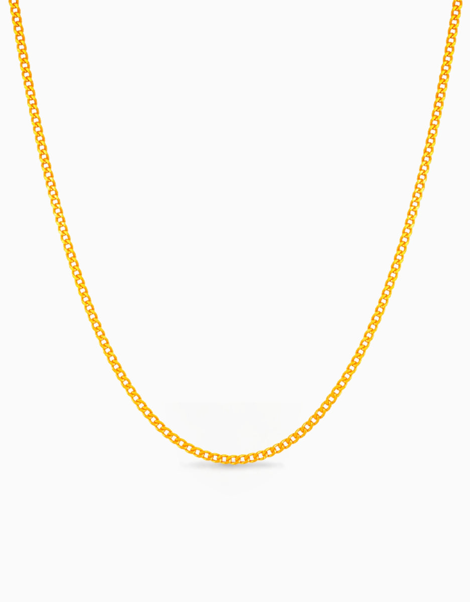 LVC 9IN 999 Gold Chain – Love & Co.